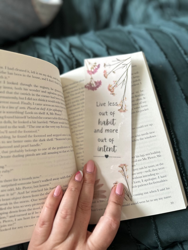 Printable Bookmarks — "inspiration" - Etsy