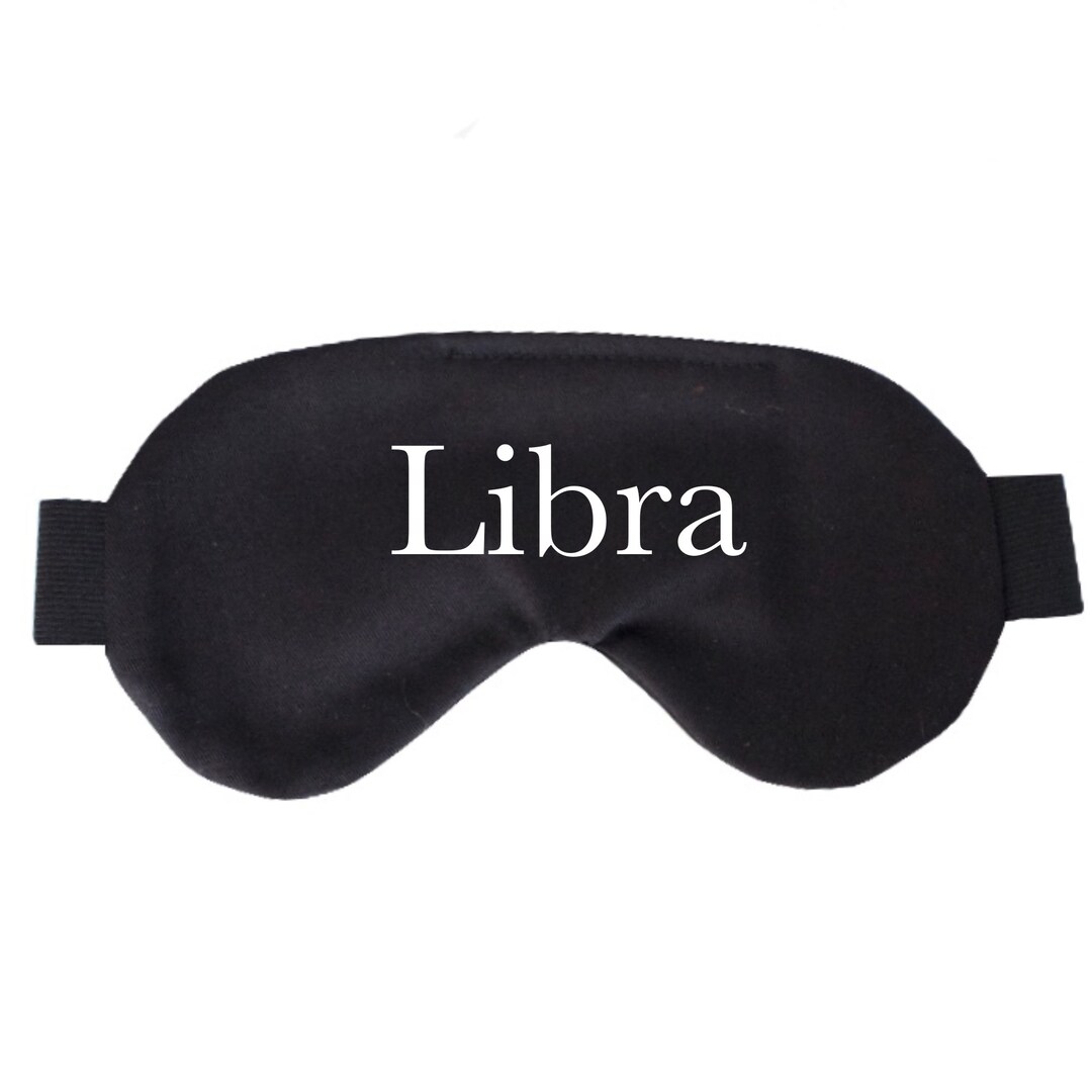Libra Star Sign Large Silk Satin Eyemask | Libra Gift | Libra Zodiac ...