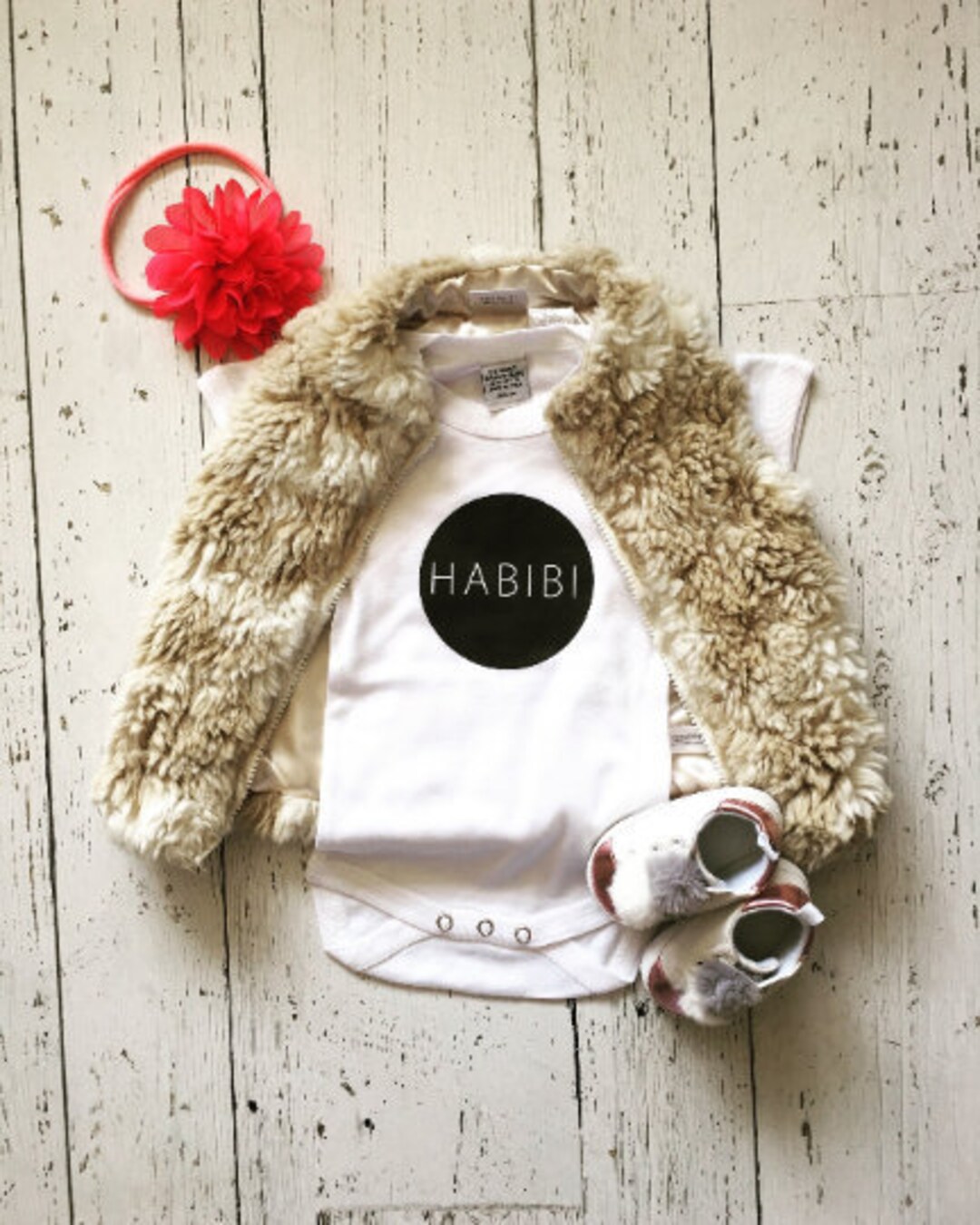 Habibi Baby Onesie | Lebanese Sweetheart | Arabic Baby Gifts | Baby ...