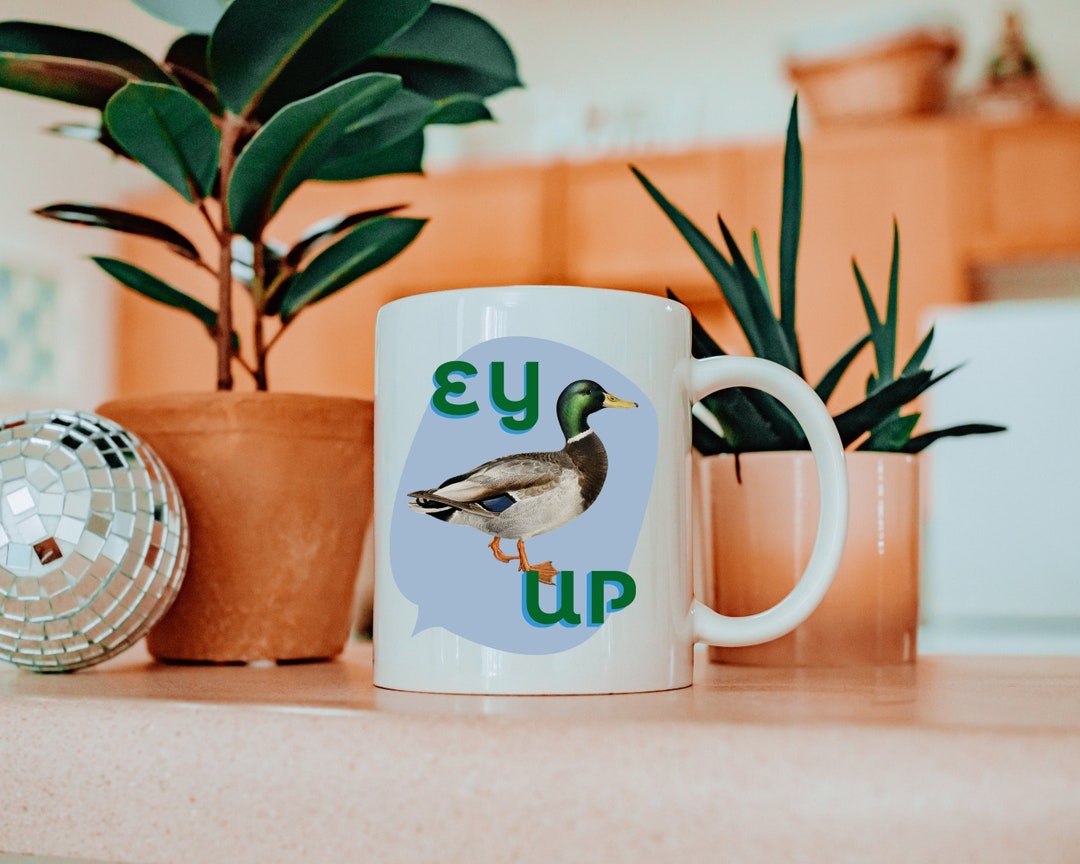 Ey up Me Duck Mug, Secret Santa Gift, New Job Gift, Northern Saying ...