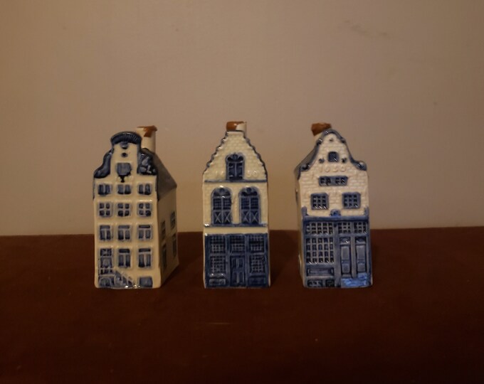 Vintage Delft Houses - Etsy