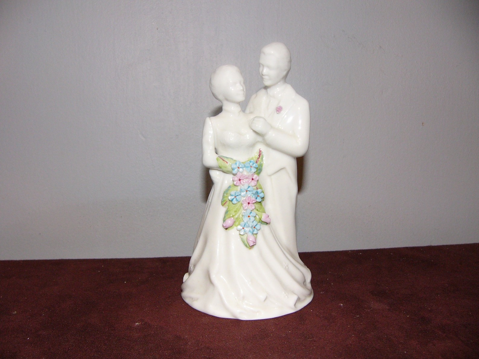 Vintage Belleek Porcelain Wedding Cake Topper | Etsy