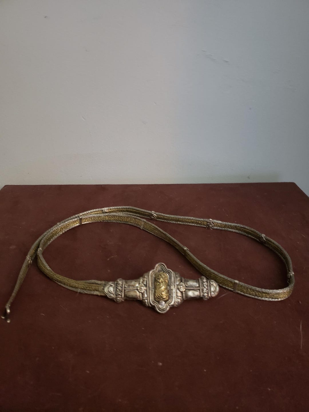 Vintage Nomad Metal Belt - Etsy
