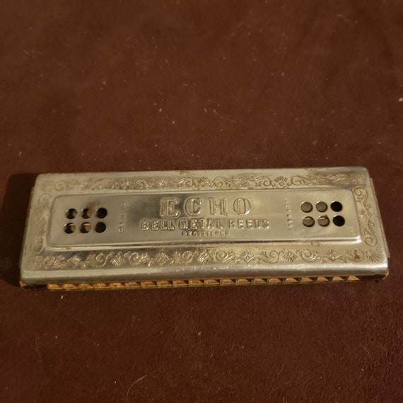 Vintage M Hohner Harmonica - Etsy
