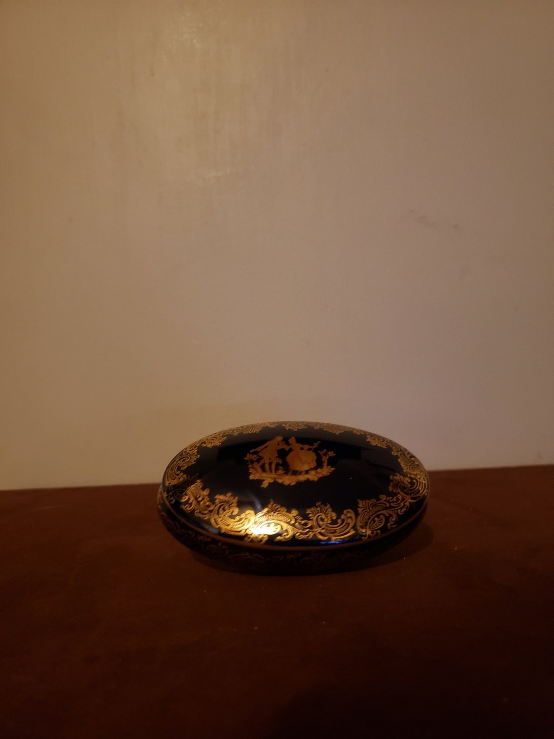 Vintage Limoges Trinket Box - Etsy