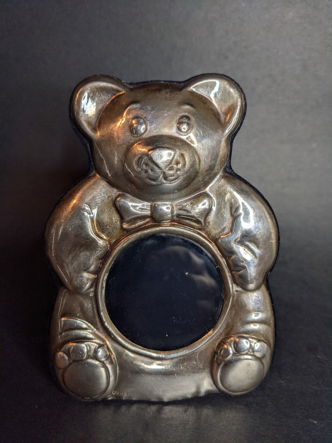 Vintage 999 Sterling Silver Teddy Bear Frame 4.75" - Etsy