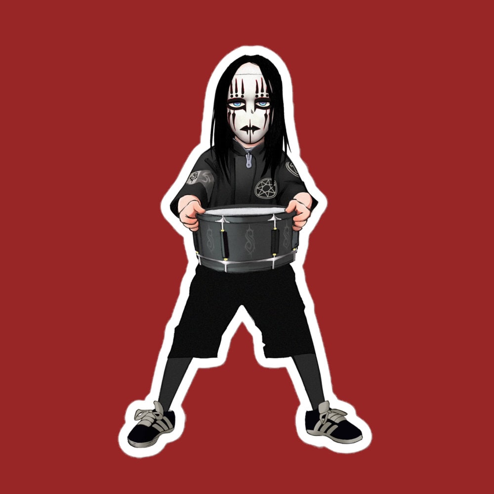 Joey Jordison Cute Chibi Slipknot Vinyl Sticker - Etsy Hong Kong