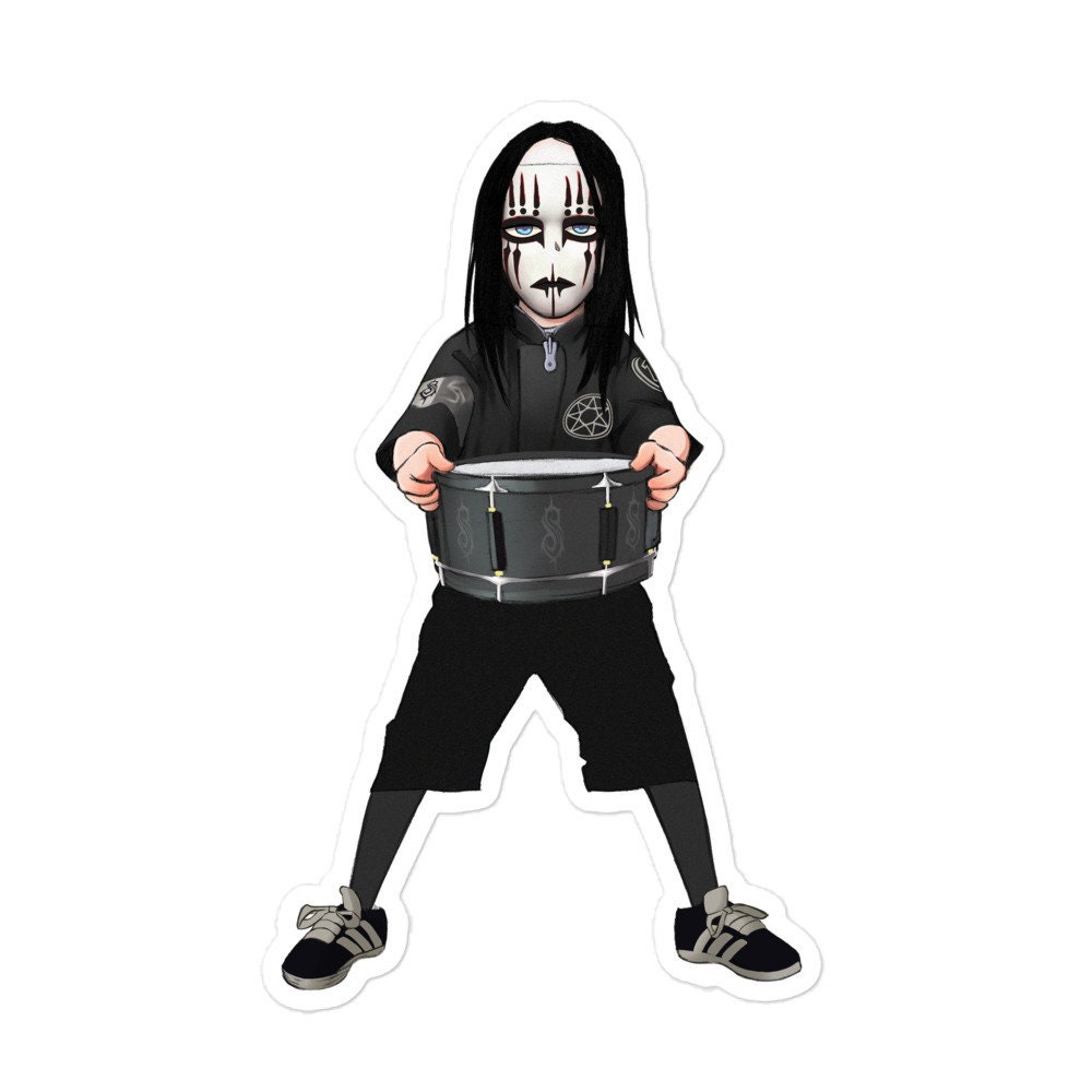 Joey Jordison Chibi Sticker - Slipknot Fan Art - Etsy UK