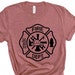 Firefighter Shirt, Fireman Tee, Fire Department Shirt, First Responder ...
