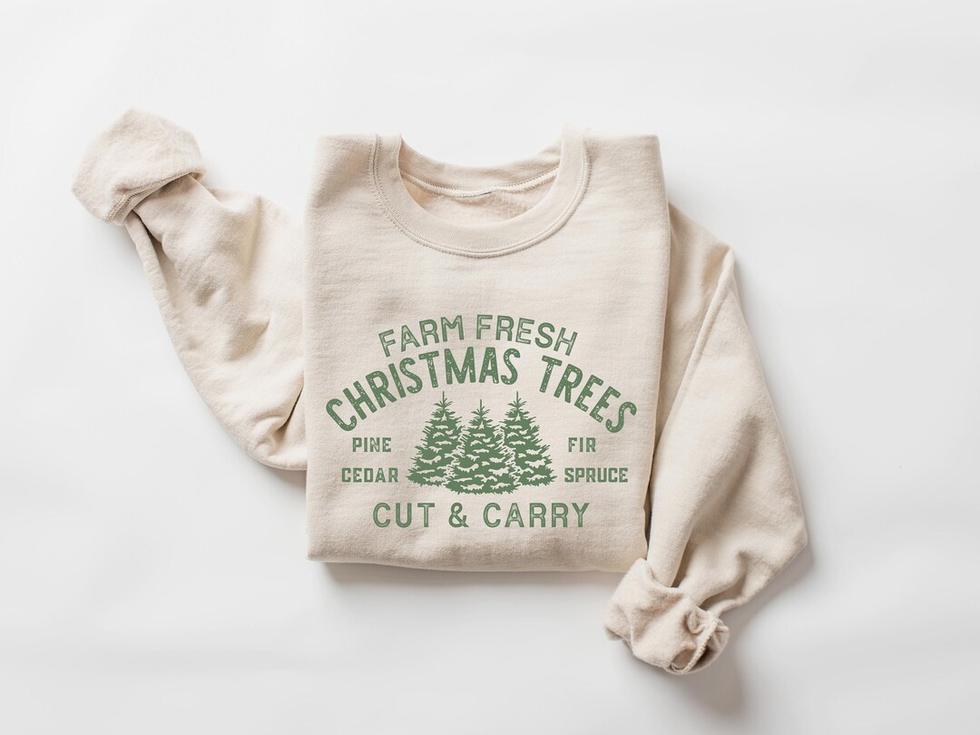 Farm Fresh Christmas Trees Shirt, Pine Spruce Fir, Christmas Gift Ideas ...