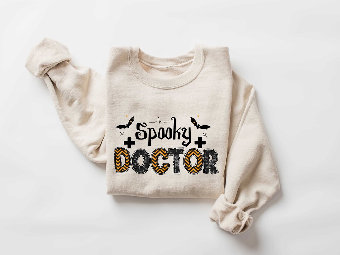 Spooky Doctor Sweatshirt, Halloween Doctor Shirt,halloween Doctor Shirt ...