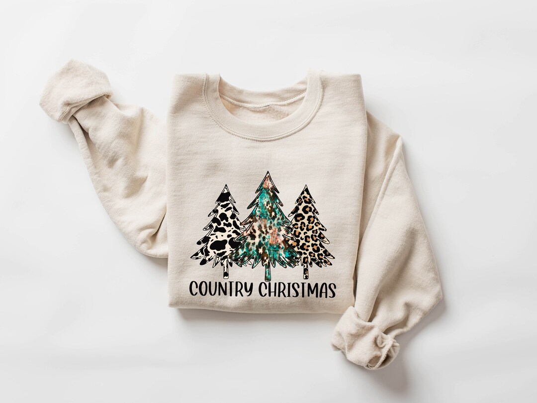Western Christmas Sweater, Christmas Sweater, Merry Country Christmas ...