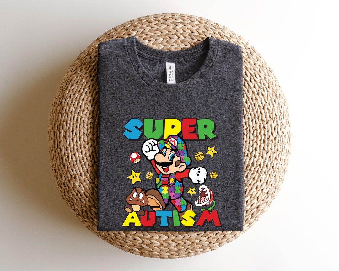 Super Autism Dad Shirt, Autism Shirt, Autism Mom Shirt, Puzzle Shirt ...