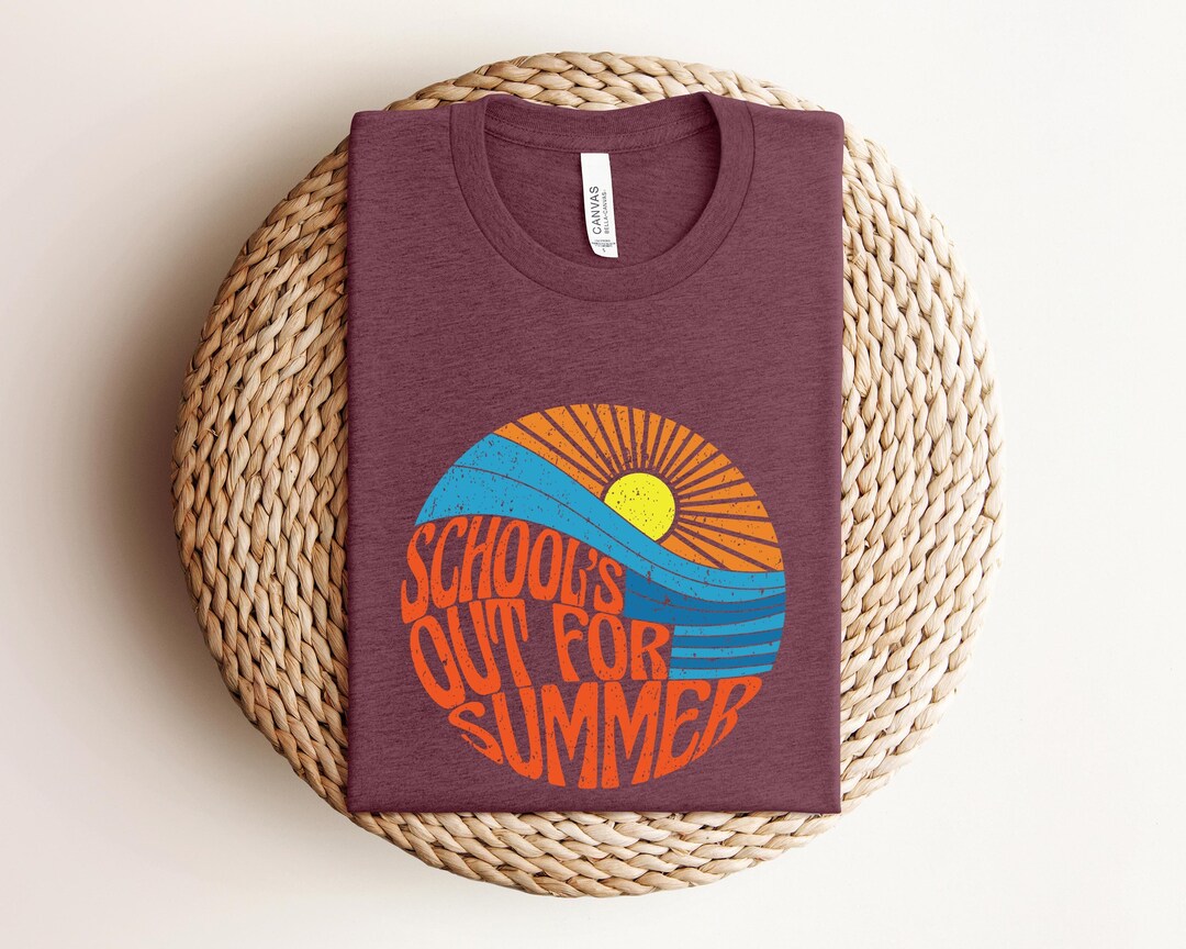 Schools Out for Summer Shirt, Happy Last Day of School Shirt, Summer ...