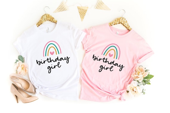 Birthday Girl Shirtgirls Birthday Partybirthday Girl - Etsy