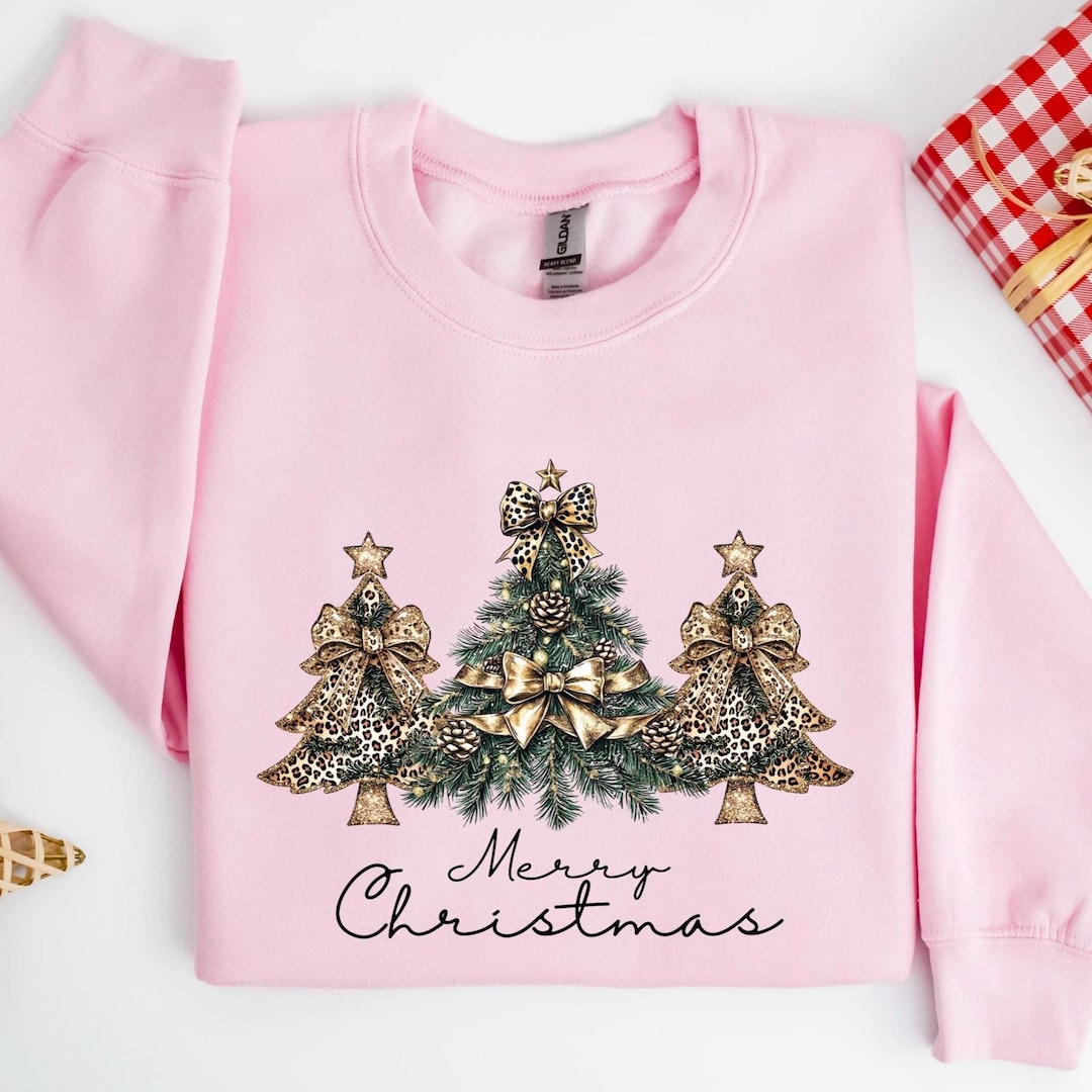 Merry Christmas T-shirt, Christmas Trees Shirt, Christmas Tree T-shirt ...