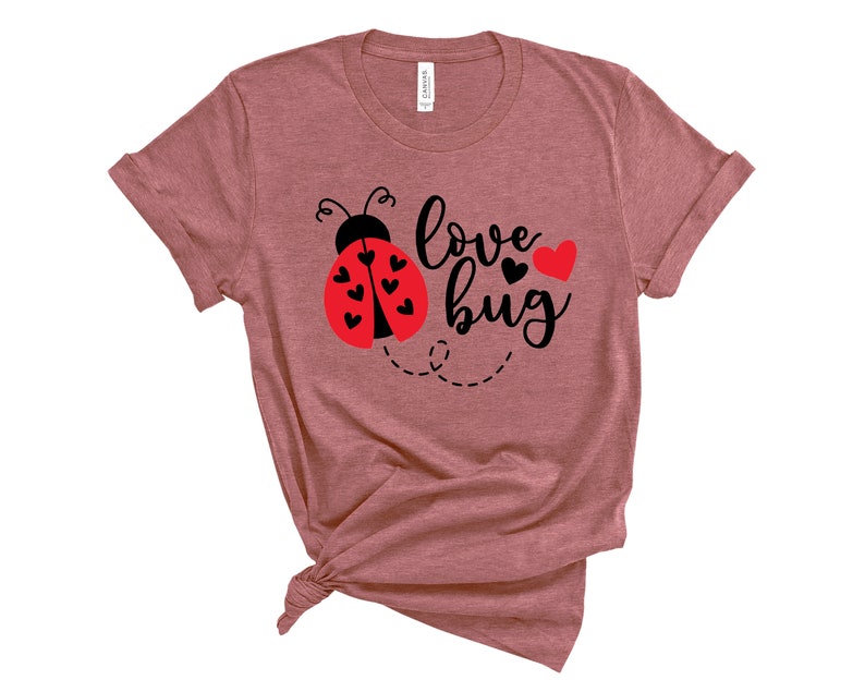 Love Bug Shirtlady Bird Valentinesvalentines Day Shirt for | Etsy