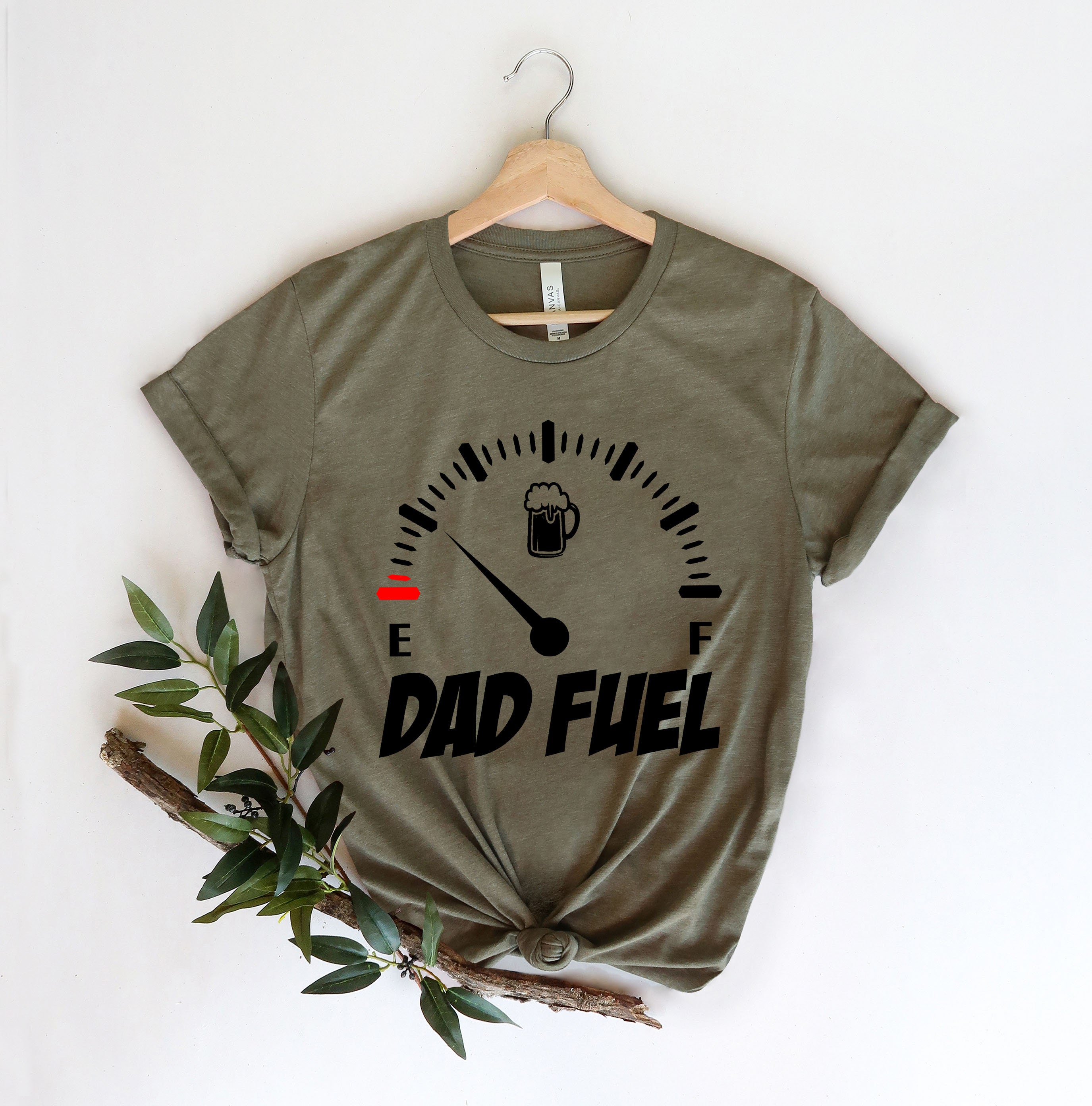 Dad Fuel Shirt for Fathers Day Gift - Dad Fuel Tshirt for Dad - Funny ...