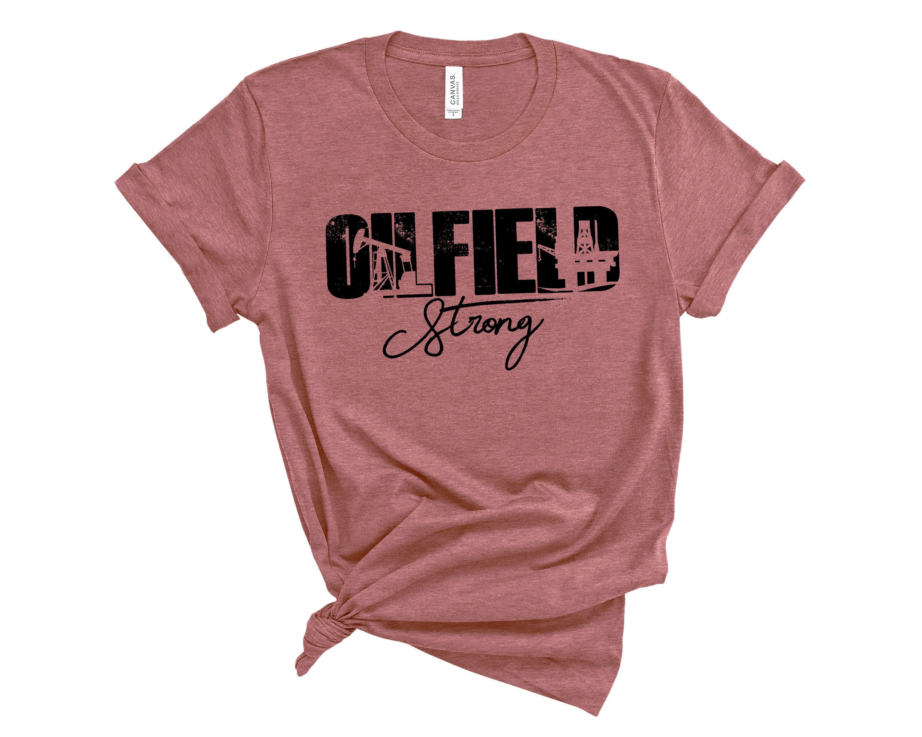Oilfield Strong Shirt,distressed,oil Rig Shirt,oilfield Shirt,engineer ...