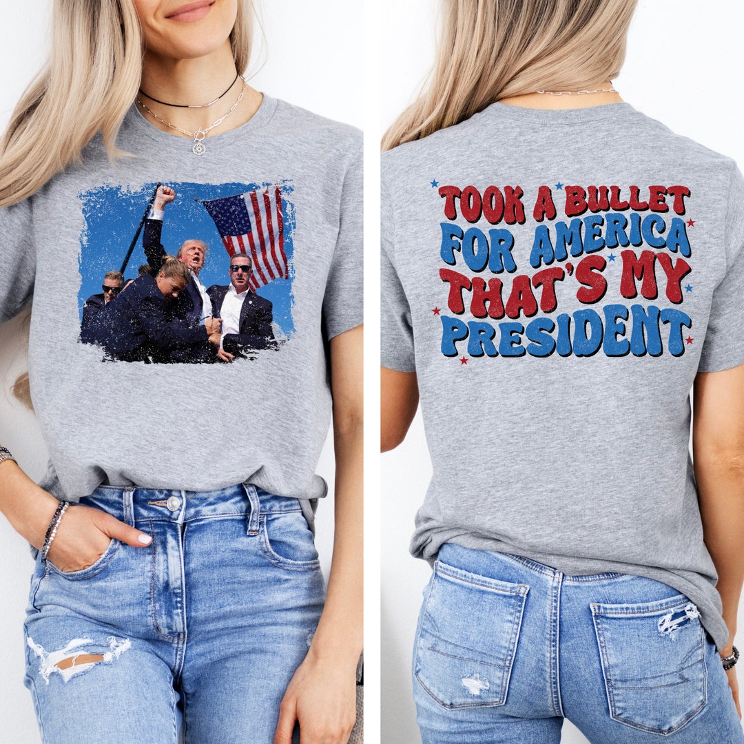 Trump 2024 Shirt, Trump Shot Shirt, Trump Pennsylvania Rally ...