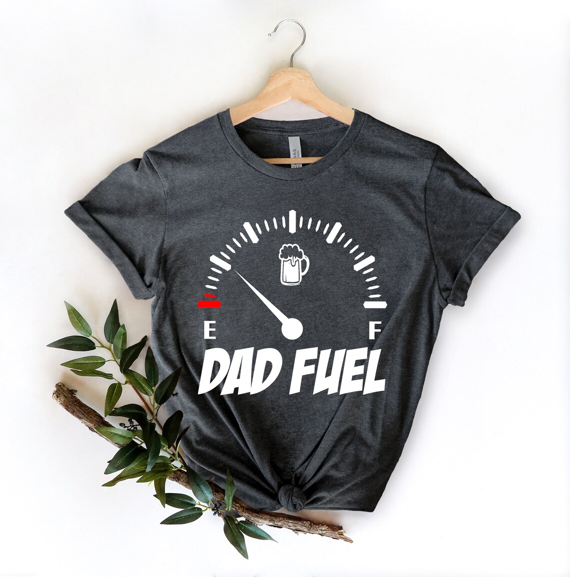 Dad Fuel Shirt for Fathers Day Gift - Dad Fuel Tshirt for Dad - Funny ...