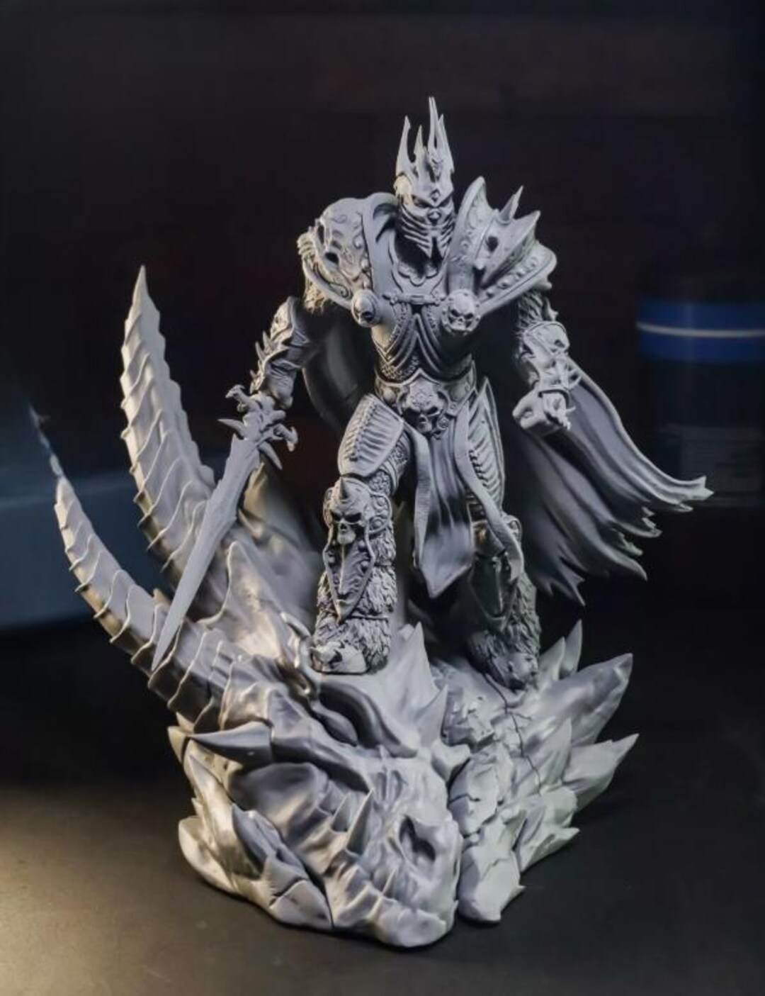 Arthas Lich King 3D Print File STL – Detailed Wow Model for Collectors ...