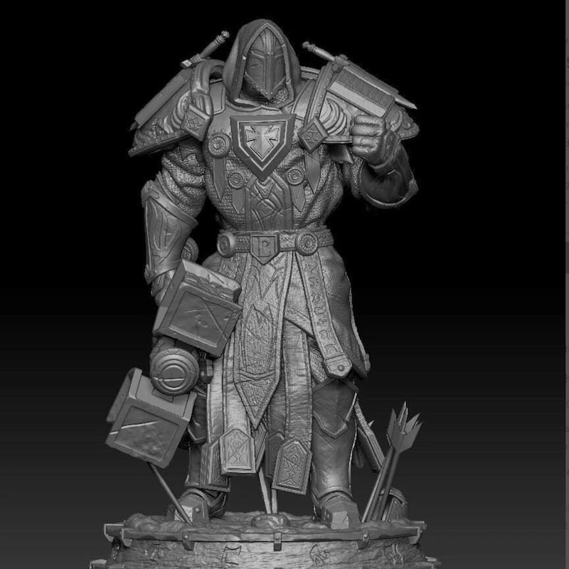 Warcraft 3d Print Druid - Etsy