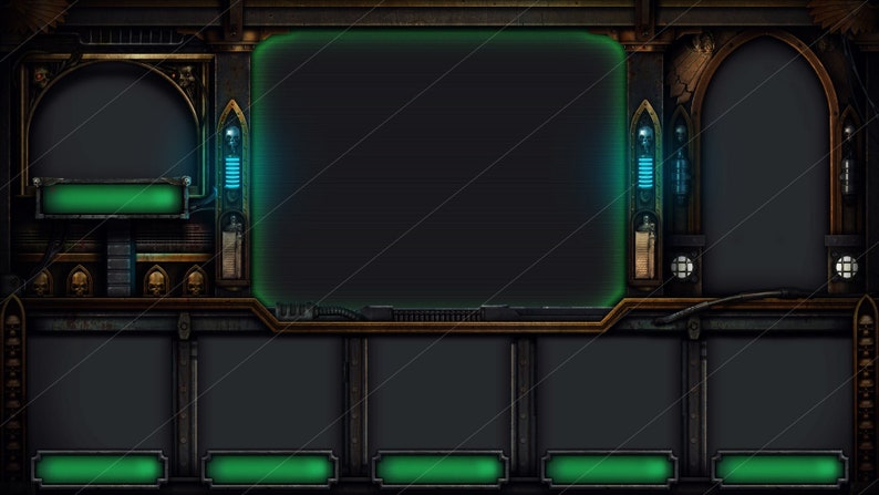 Grimdark Sci-fi Warhammer TTRPG Steam Overlay - Etsy