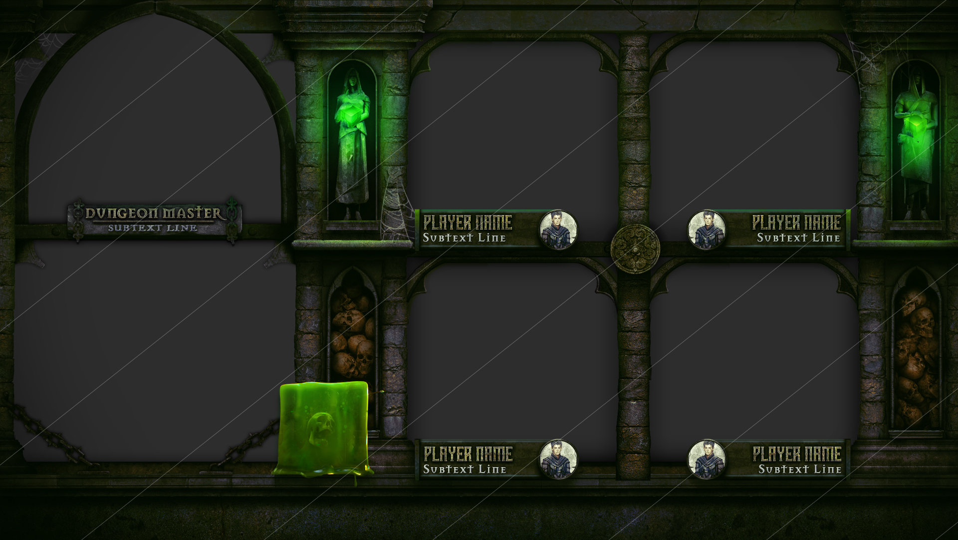 Custom-crafted Twitch Overlay for Tabletop Rpgs Podcasts and - Etsy Canada