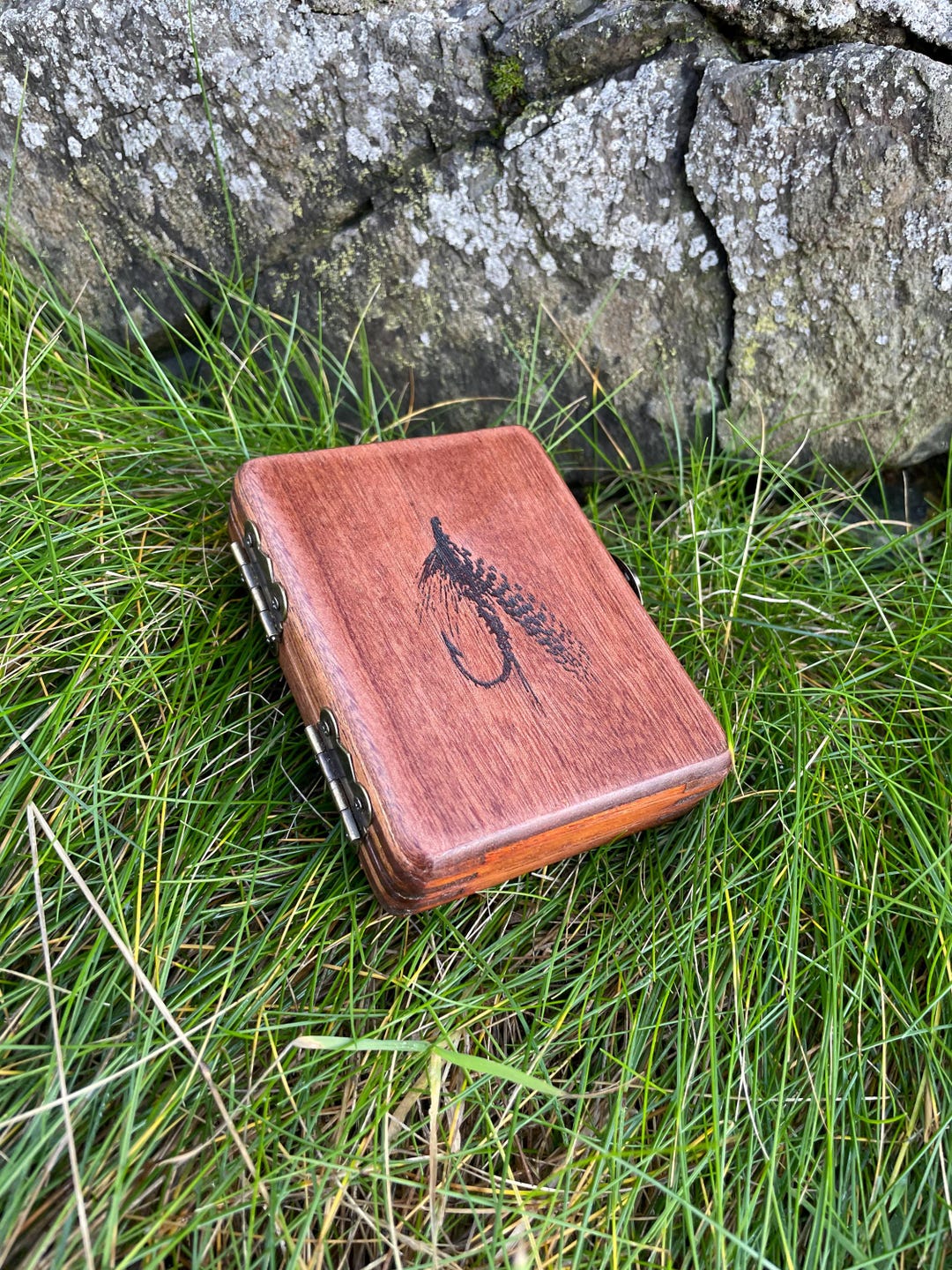 Fly Fishing Box Fly Fishing Fly Box Reclaimed Wood Heirloom Gift Angler ...