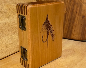 Fly Fishing Fly Shadow Box | Etsy