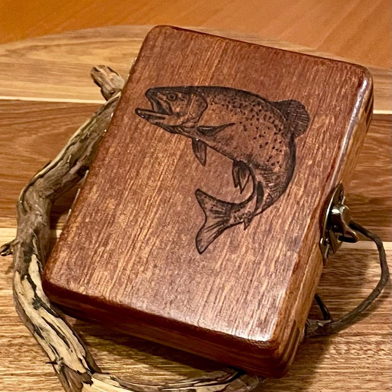 Wood Fly Boxes - Etsy
