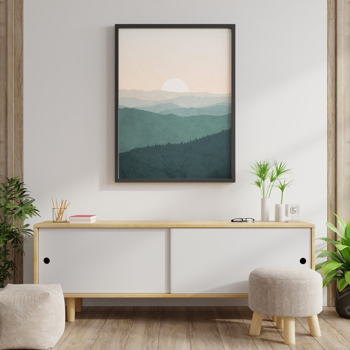 Landscape Print Mountain Print Sunrise Print Sunset - Etsy