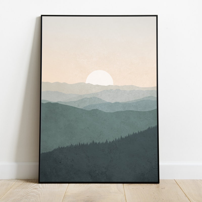 Sunrise Art Print - Etsy