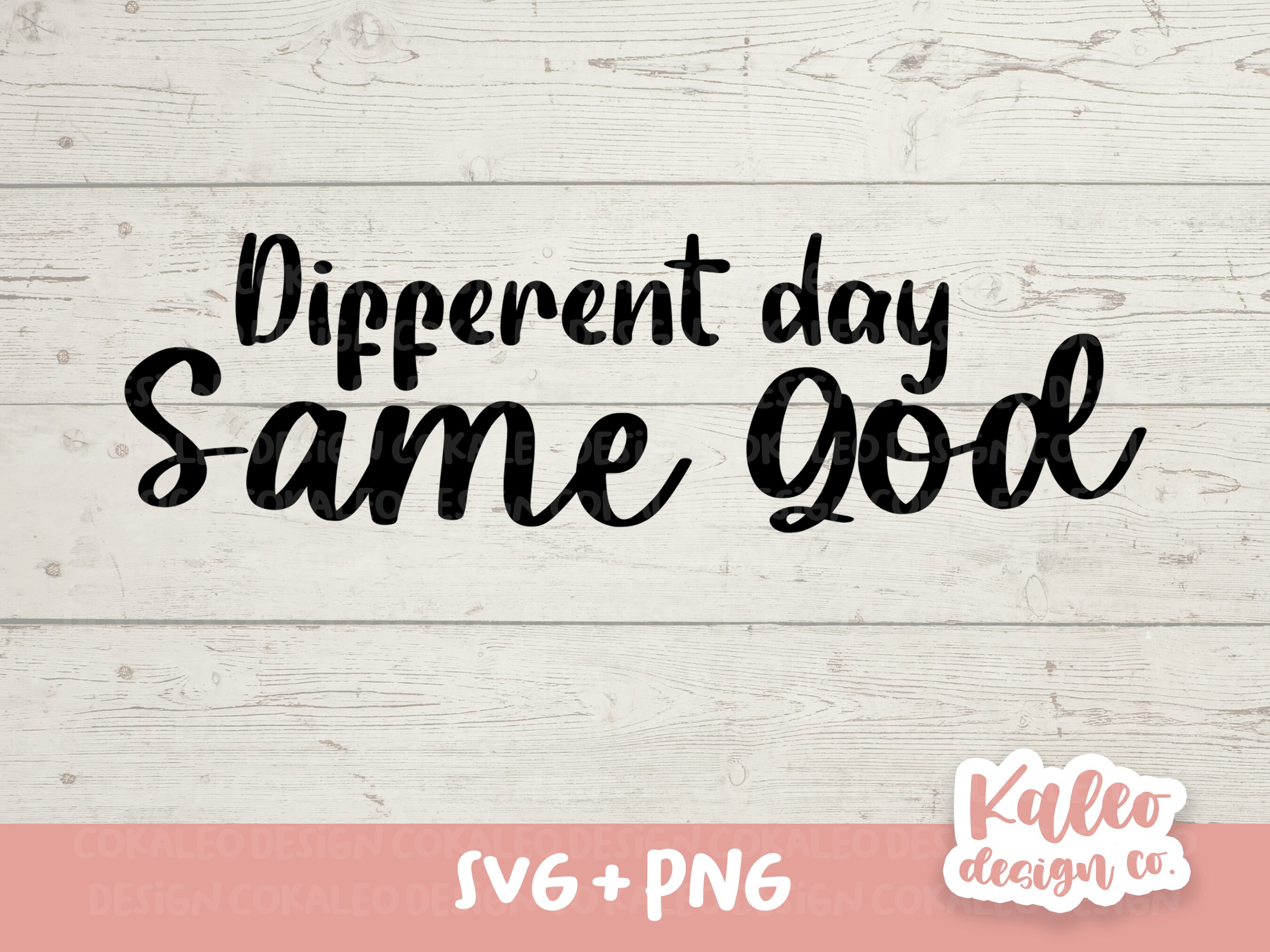Different Day Same God SVG Christian SVG Scripture Bundle - Etsy