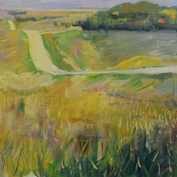Prairie Painting - Etsy Canada