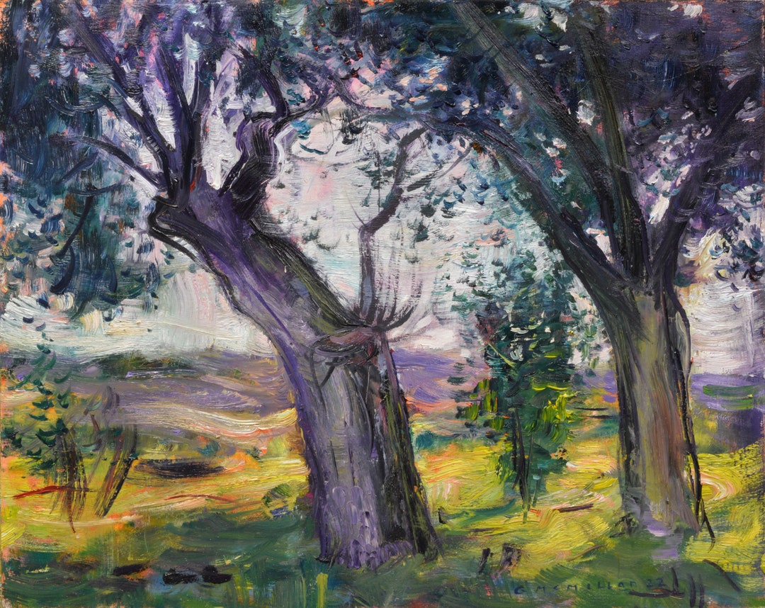 Prairie Poplars-– (unframed) 16”x20”original Plein Air Landscape ...