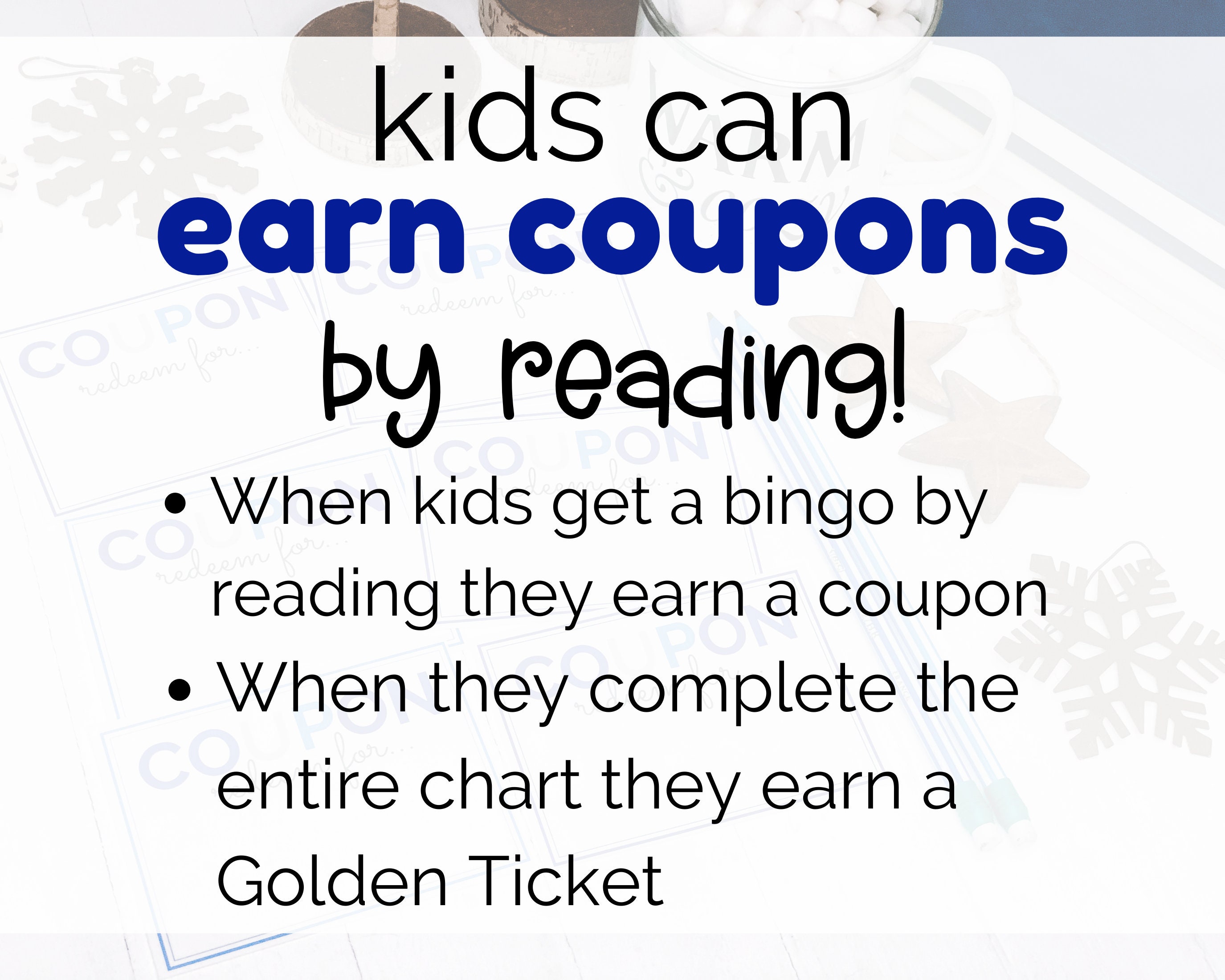 Winter Reading Bingo, Reading Printable for Kids, Reading Bingo ...
