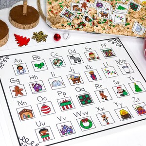 Christmas Activity for Kids, Beginning Sounds, Phonics Activity ...