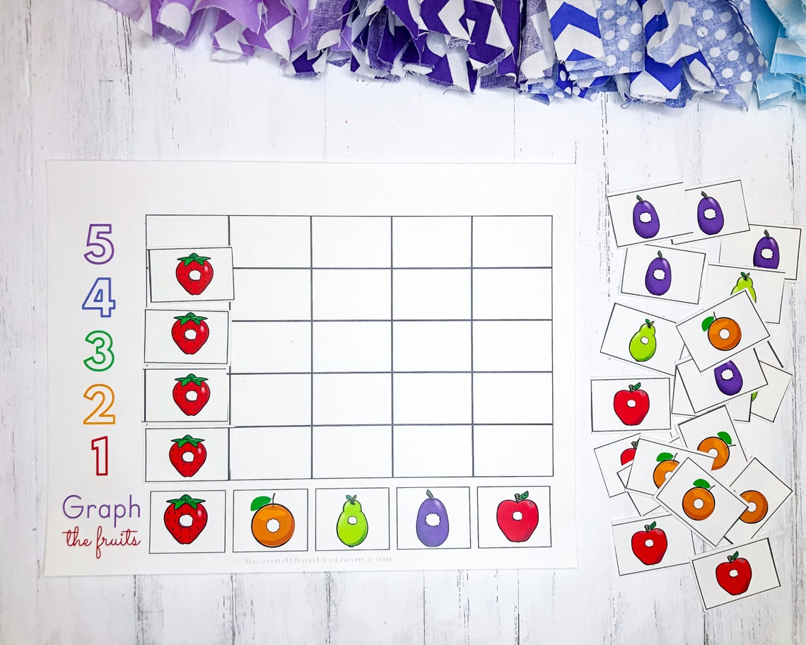 Math Printable Graphing Activity Hungry Caterpillar | Etsy