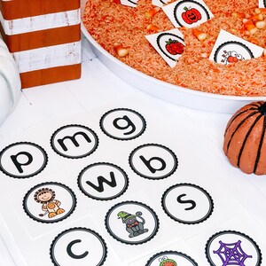 Halloween Matching Game Printable | Preschool & Kindergarten Literacy ...