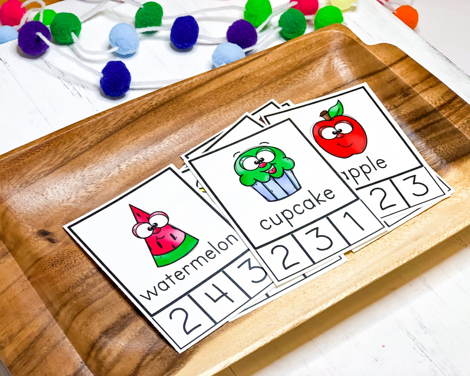 Syllable Activity Hungry Caterpillar Printables Literacy | Etsy