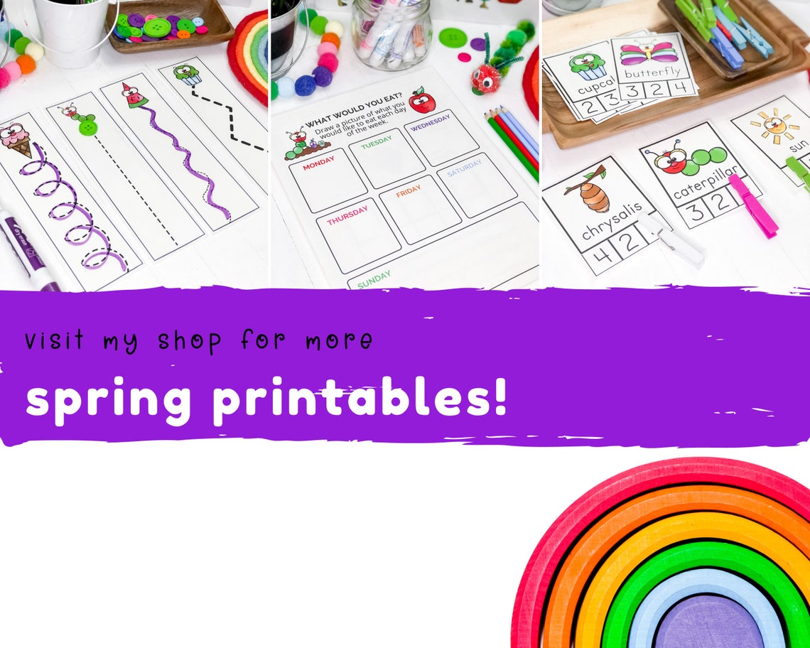 Word Families CVC Word Game Preschool Printable Rhyming - Etsy