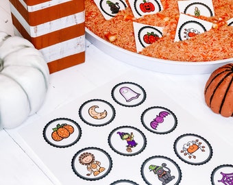 Halloween Matching Game Printable Preschool & Kindergarten - Etsy