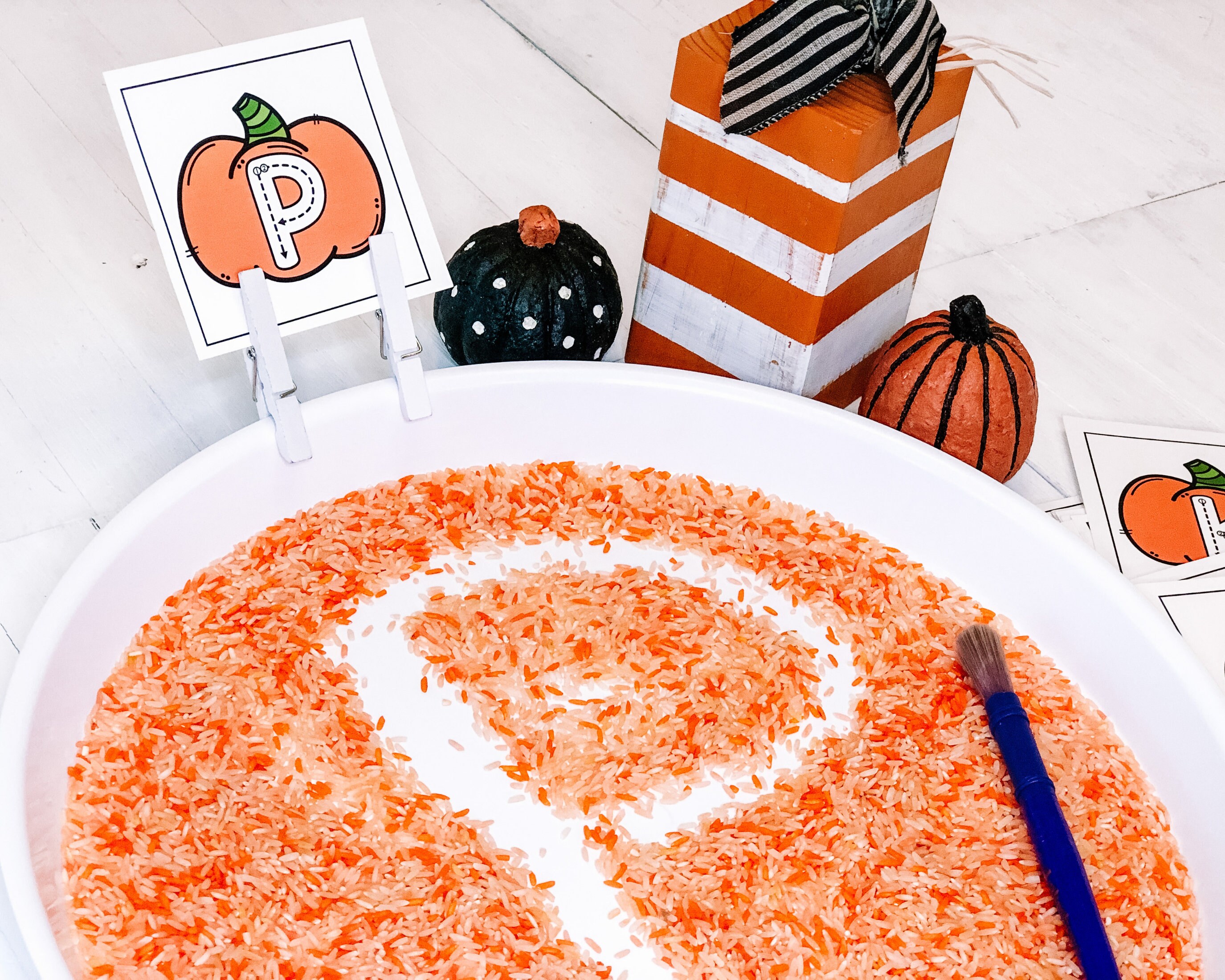 Pumpkin Alphabet Tracing Cards | Printable | Number Writing | Preschool ...