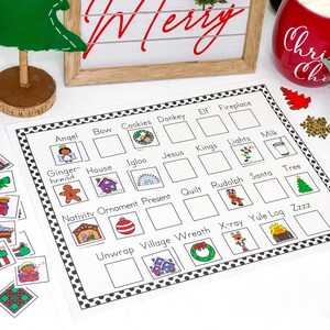 Christmas Activity for Kids, Beginning Sounds, Phonics Activity ...