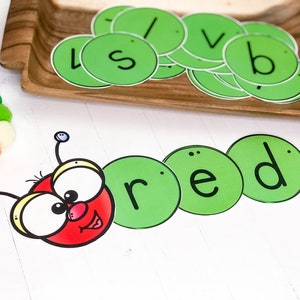 Word Families, CVC Word Game, Preschool Printable, Rhyming Activity ...