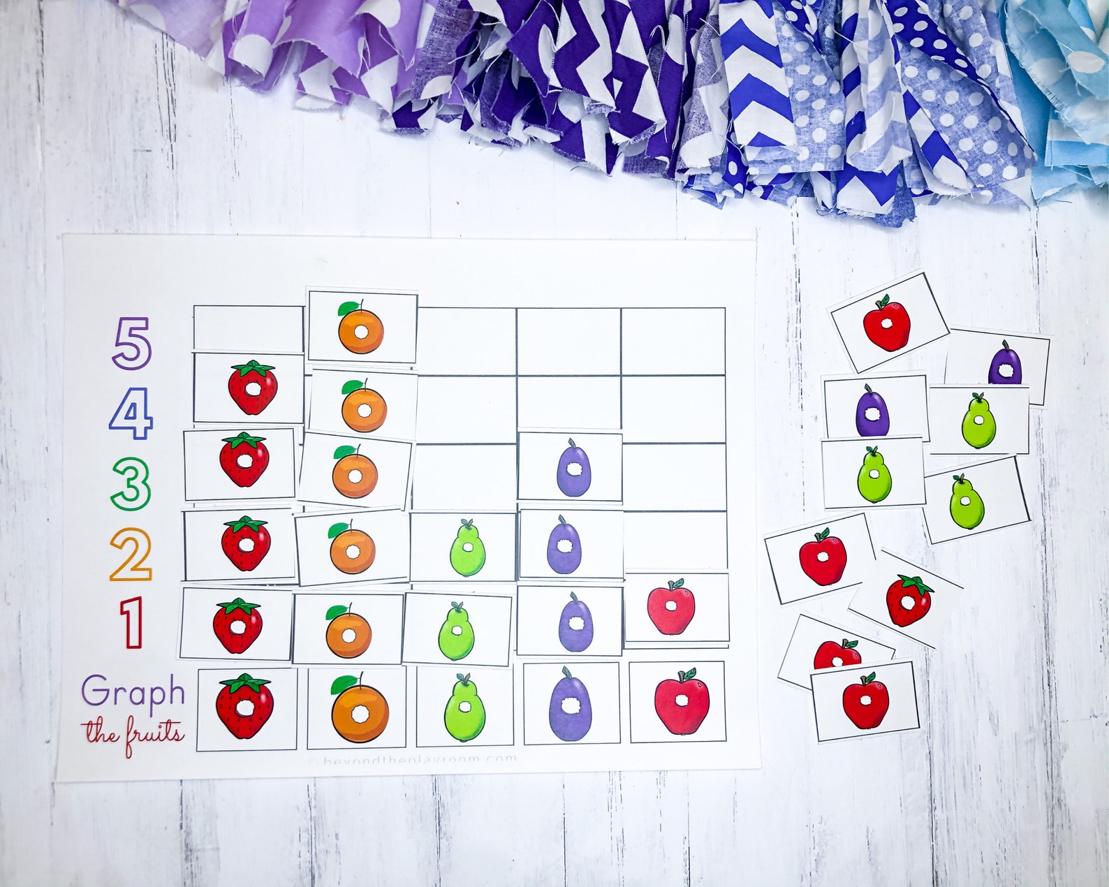 Math Printable Graphing Activity Hungry Caterpillar | Etsy