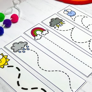 Tracing Lines Printable | Pre-writing Activity | Preschool ...