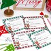 Letter to Santa Printable, Christmas Wish List, Kids Letter to Santa ...